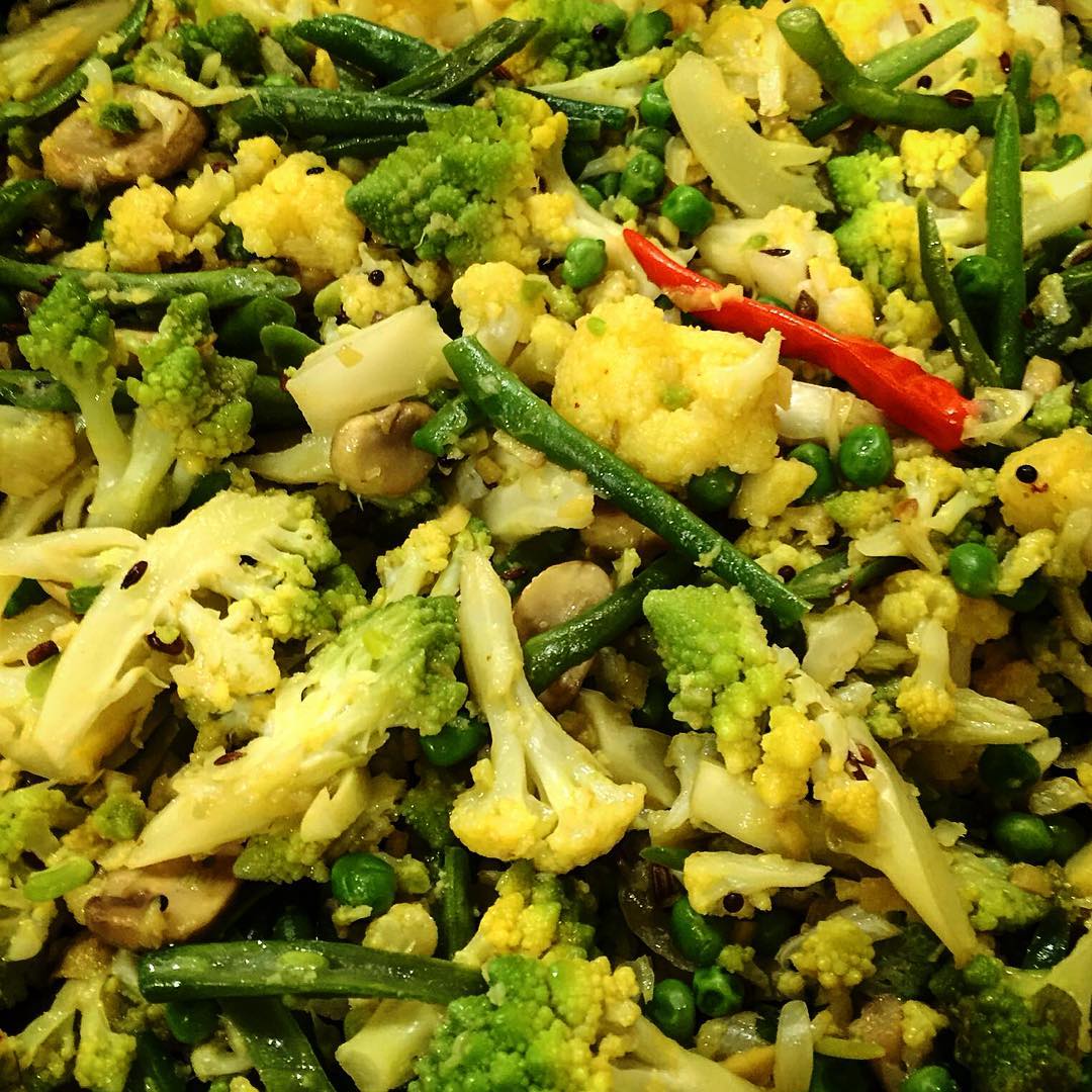 Easy five-a-day: vegetable medley